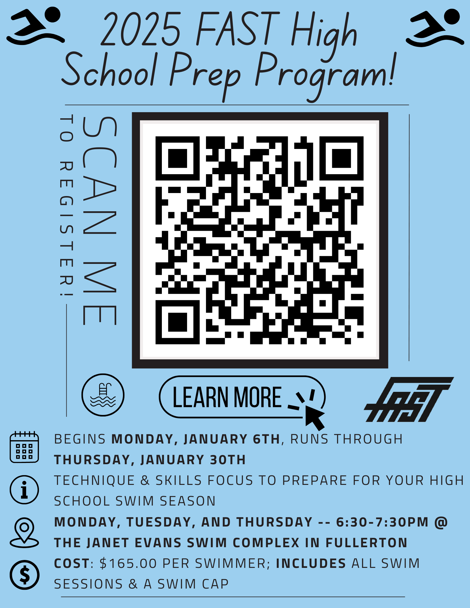 High School Prep – Aquatics in the City of Fullerton